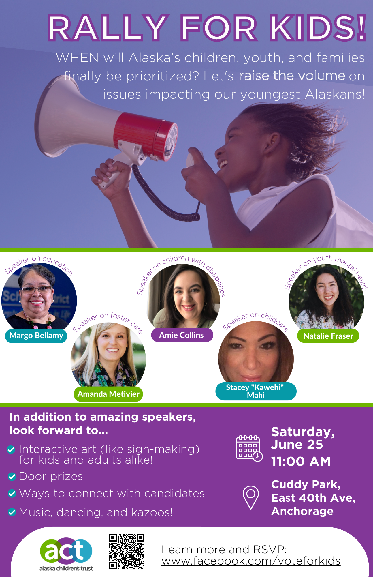 ACT's Vote For Kids Rally - Learn and Grow