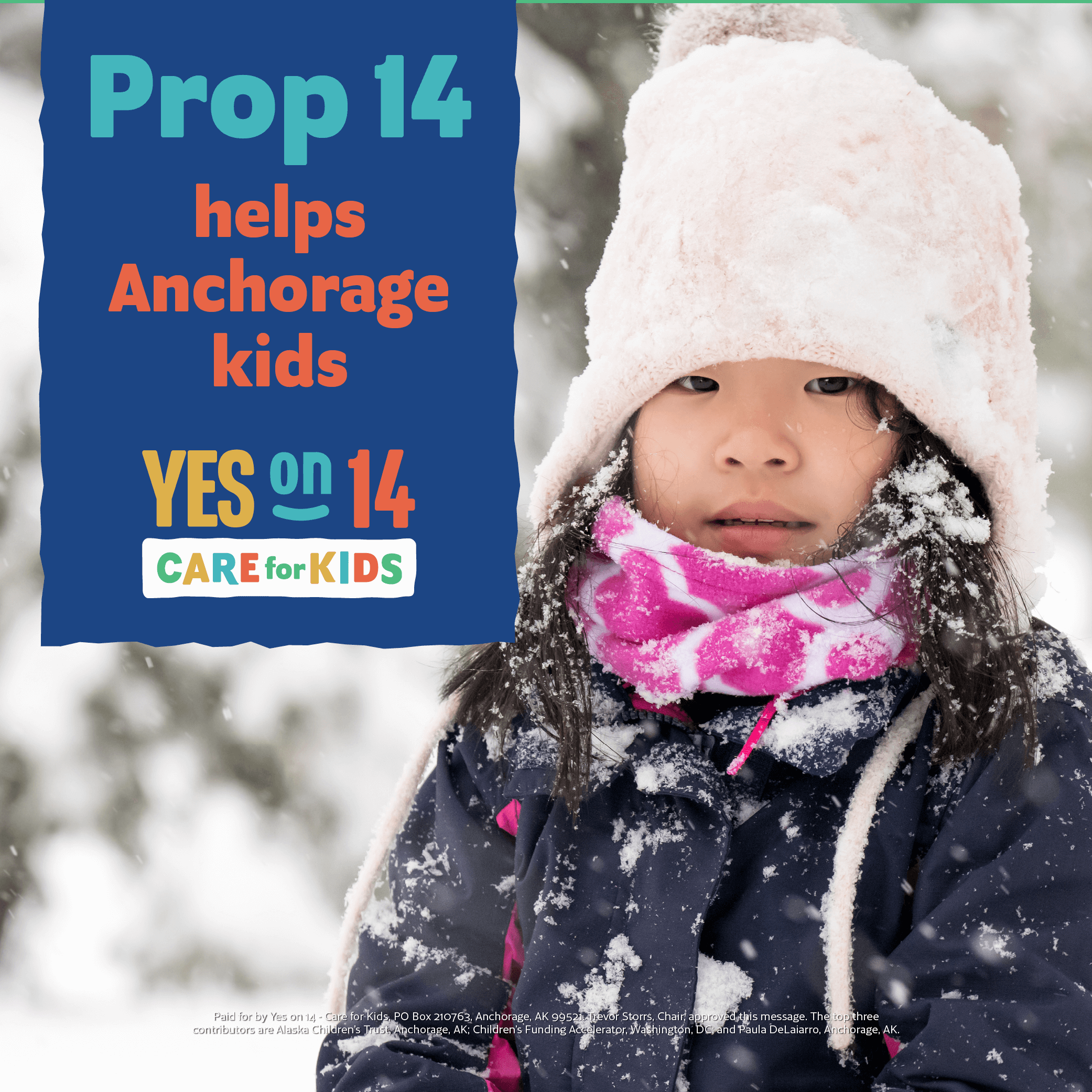 thread Endorses Proposition 14 “Care for Kids” in Anchorage - Thread