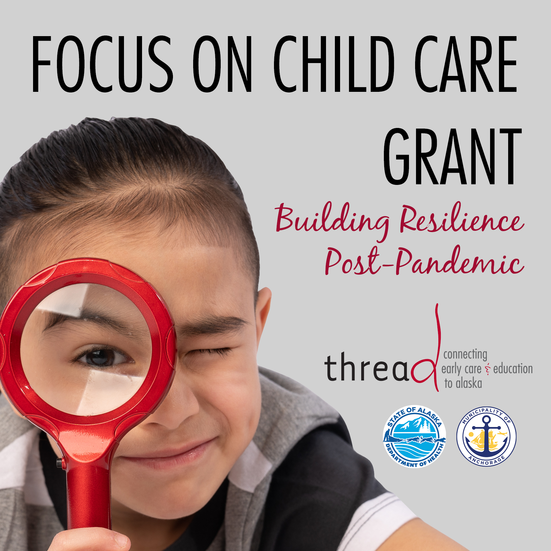 CCPO Broadcast: NEW Grant Opportunity- FOCUS on Child Care Grant - Thread