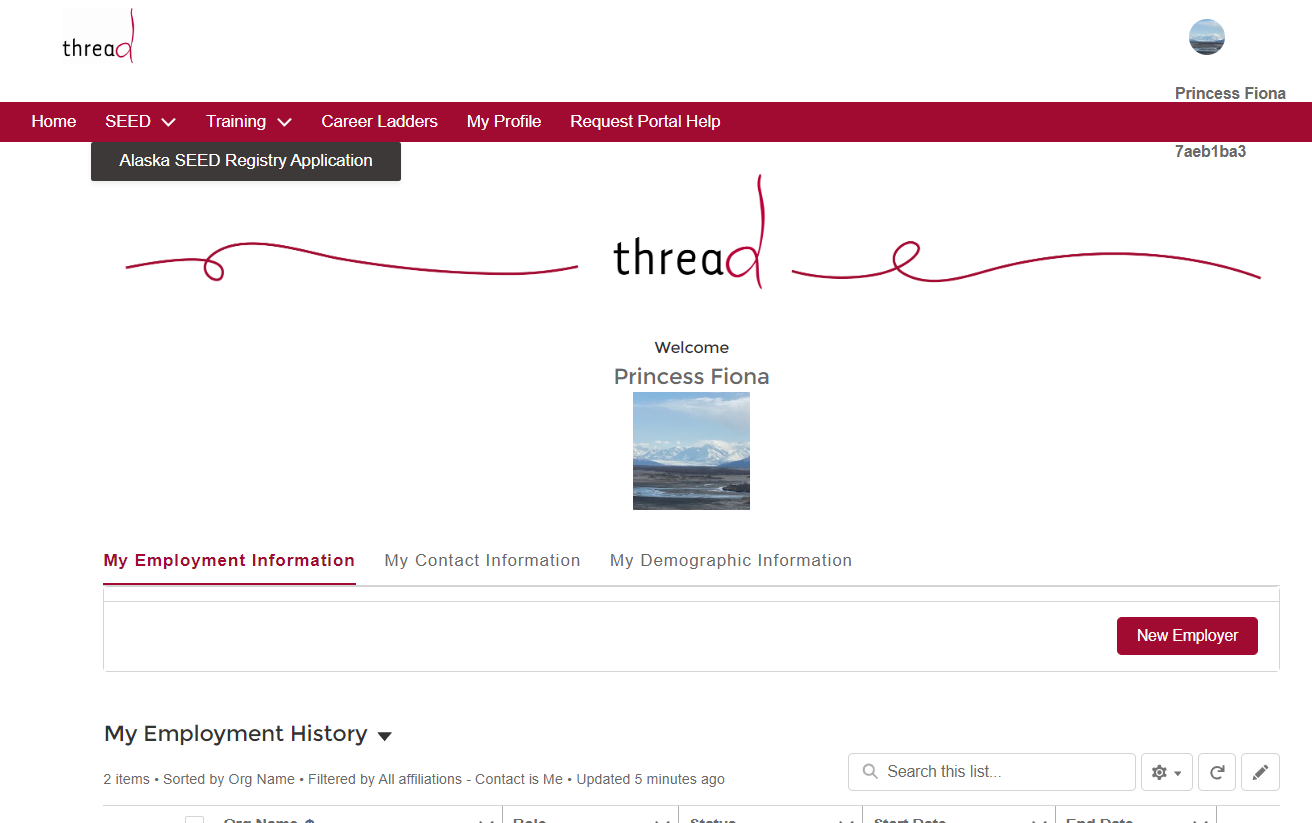 ServicePortal Help Center - Thread